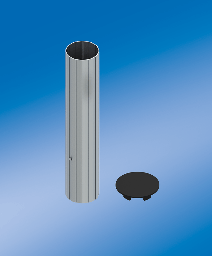 Fourreaux ronds alu | Sport Nature